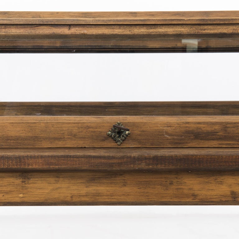 1940s French Wood and Glass Shop Counter at 1stDibs