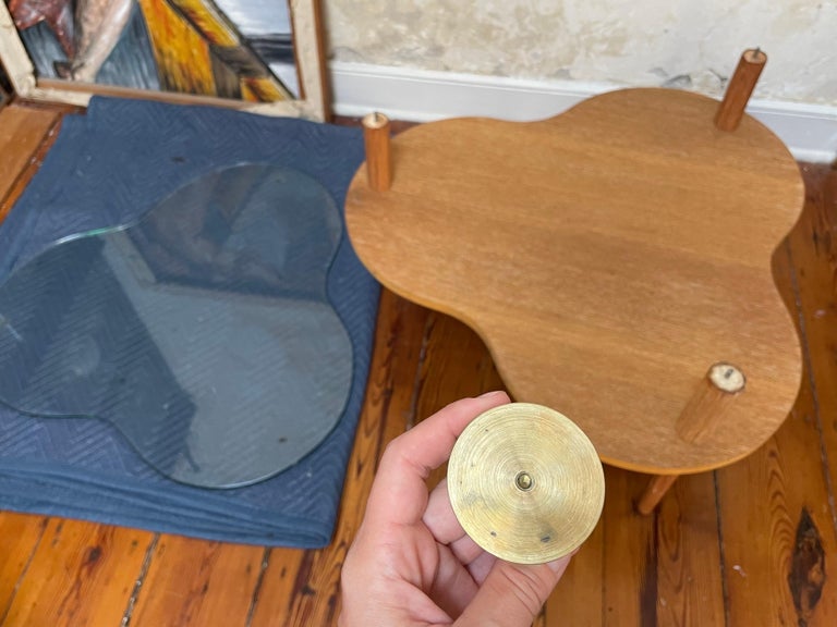 1940s Gilbert Rohde Herman Miller Biomorphic 2-Tier Coffee Table For ...