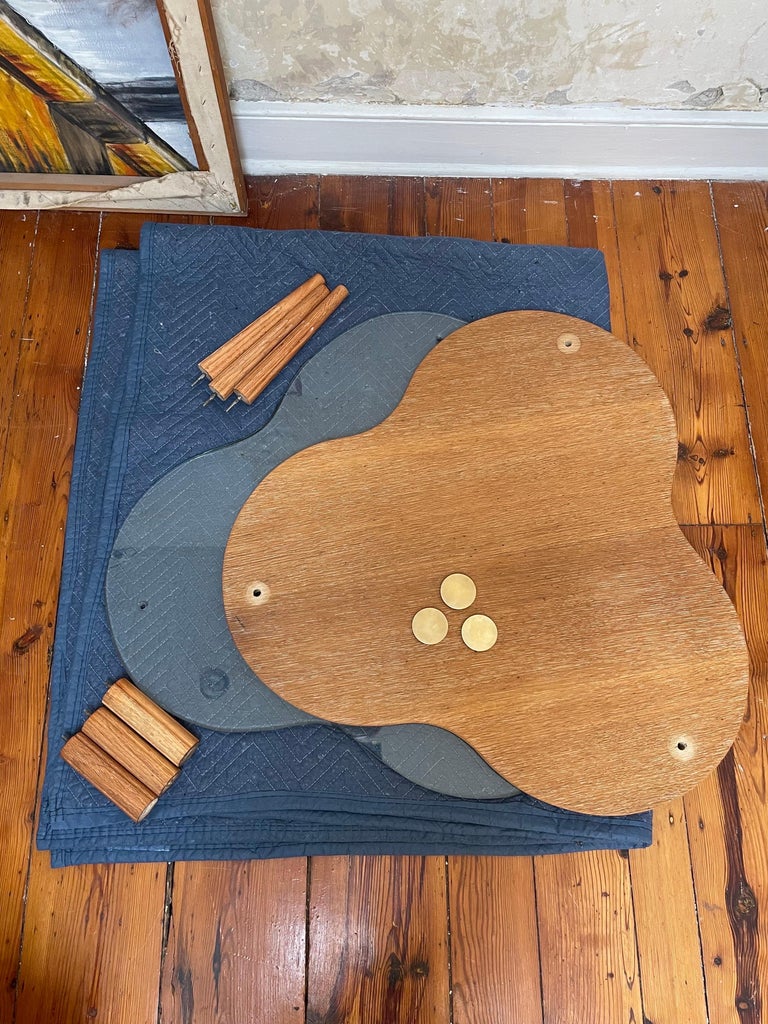 1940s Gilbert Rohde Herman Miller Biomorphic 2-Tier Coffee Table For ...