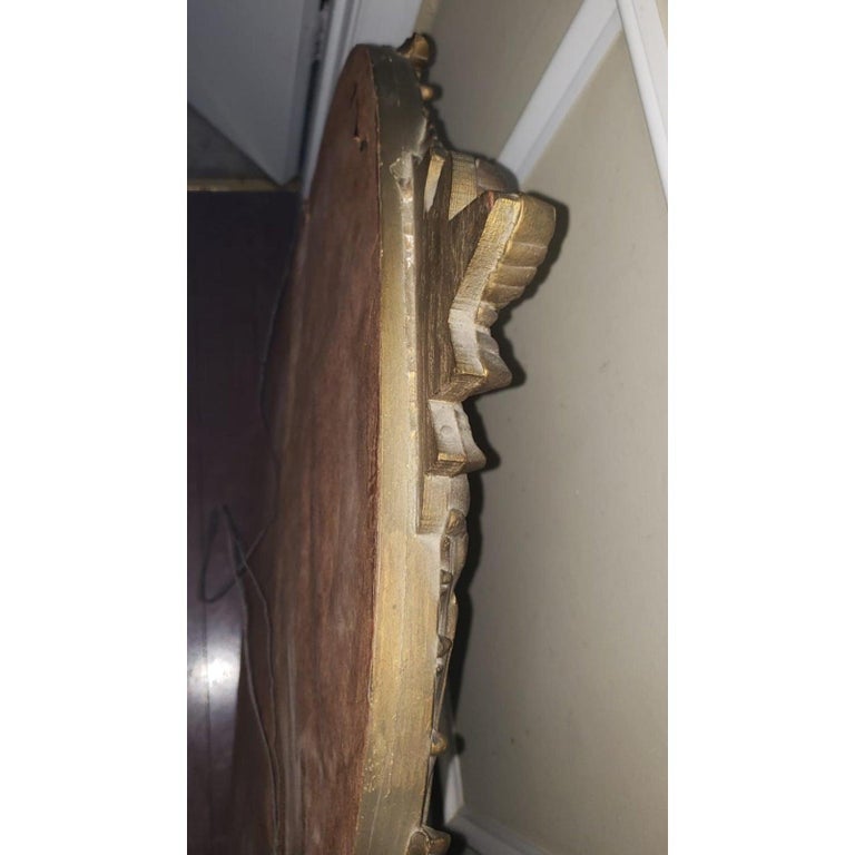 1940s Giltwood Heirloom Mirror For Sale at 1stDibs