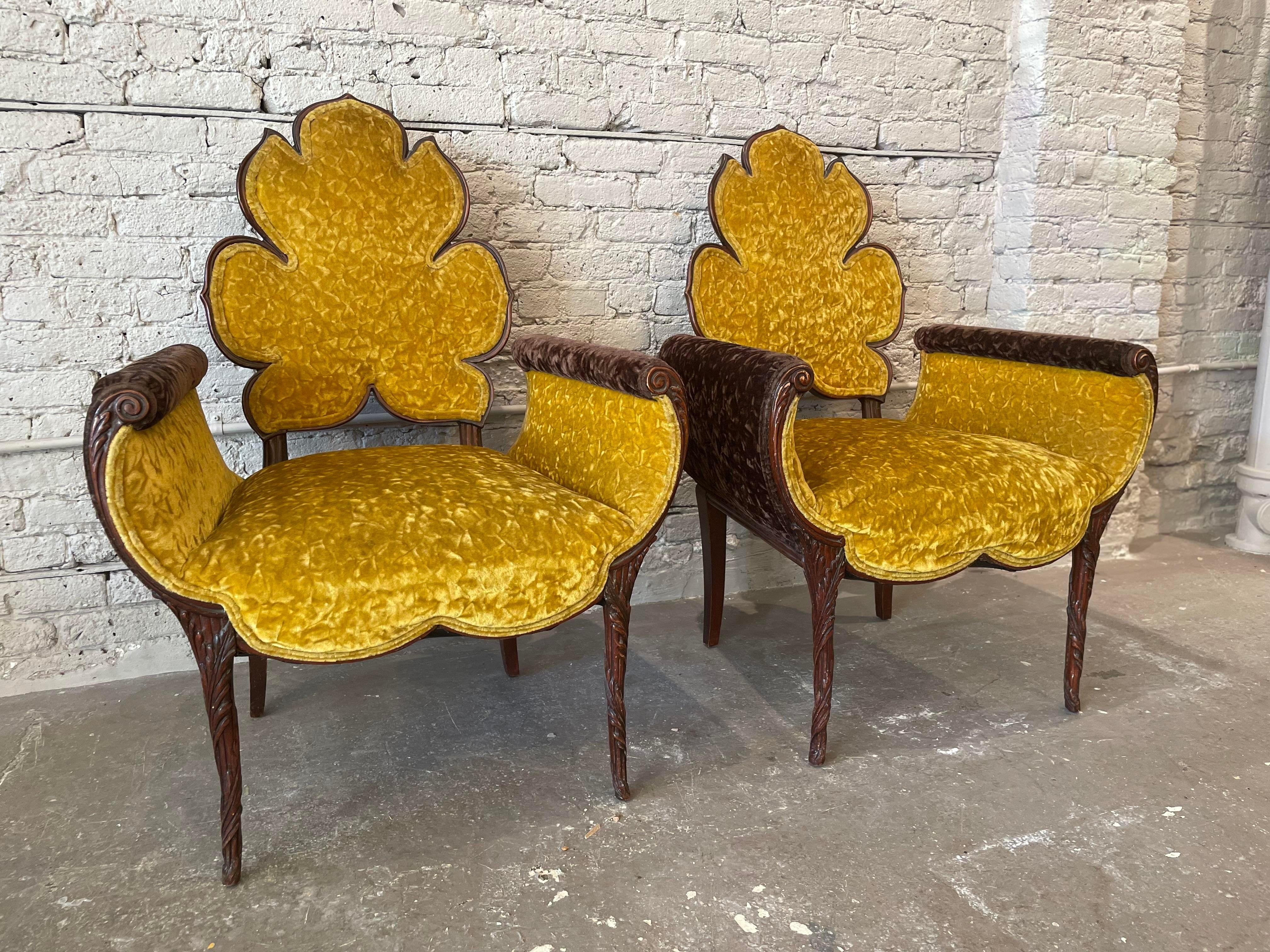 1940s Grosfeld House Vintage Chairs - a Pair For Sale at 1stDibs