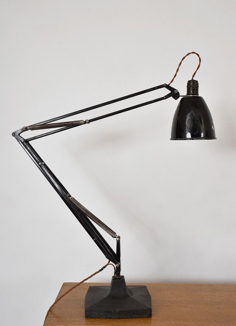 1940s Herbert Terry Anglepoise Draughtsman's Task Desk Lamp No 1209 ...