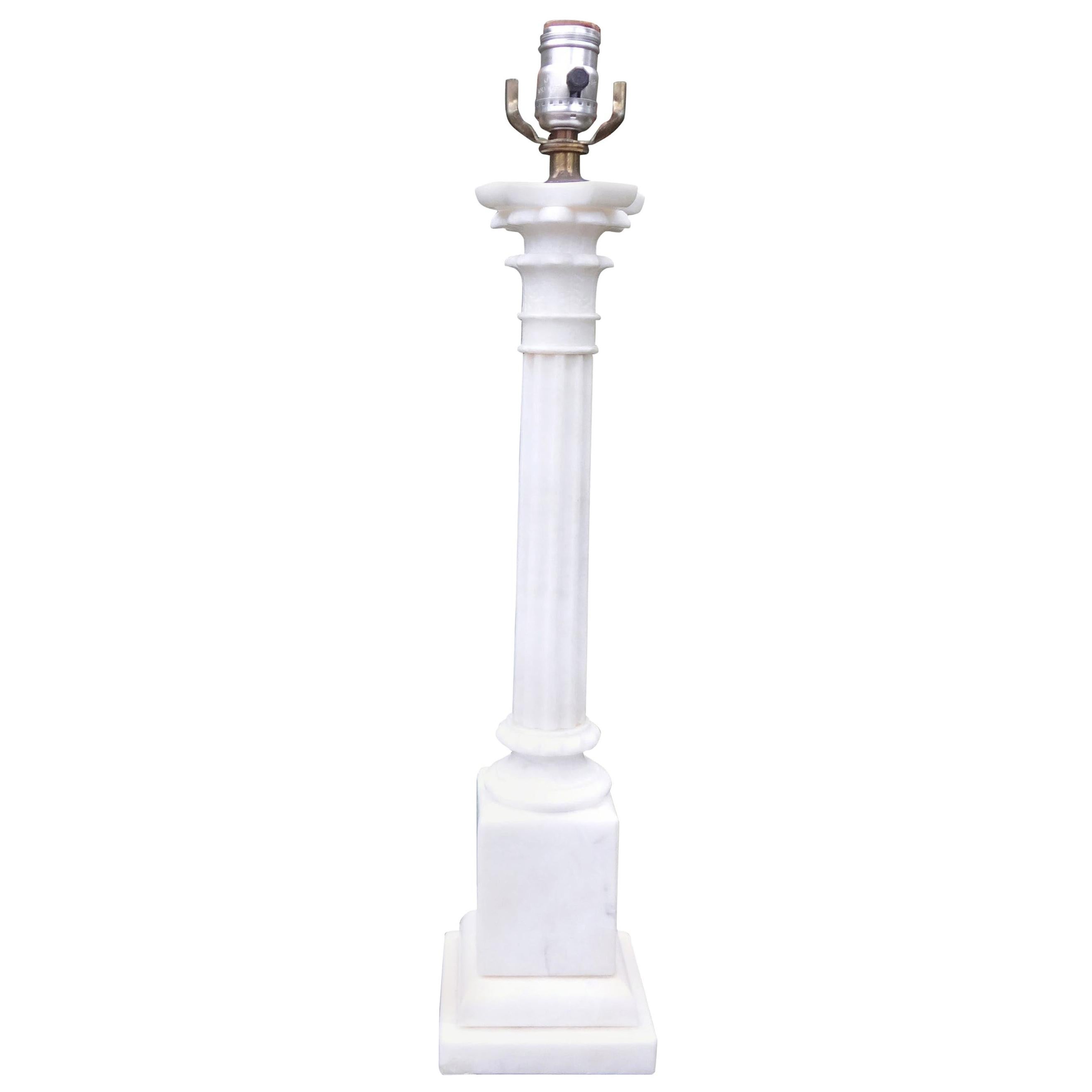 Corinthian Column Lamps For Sale at 1stDibs