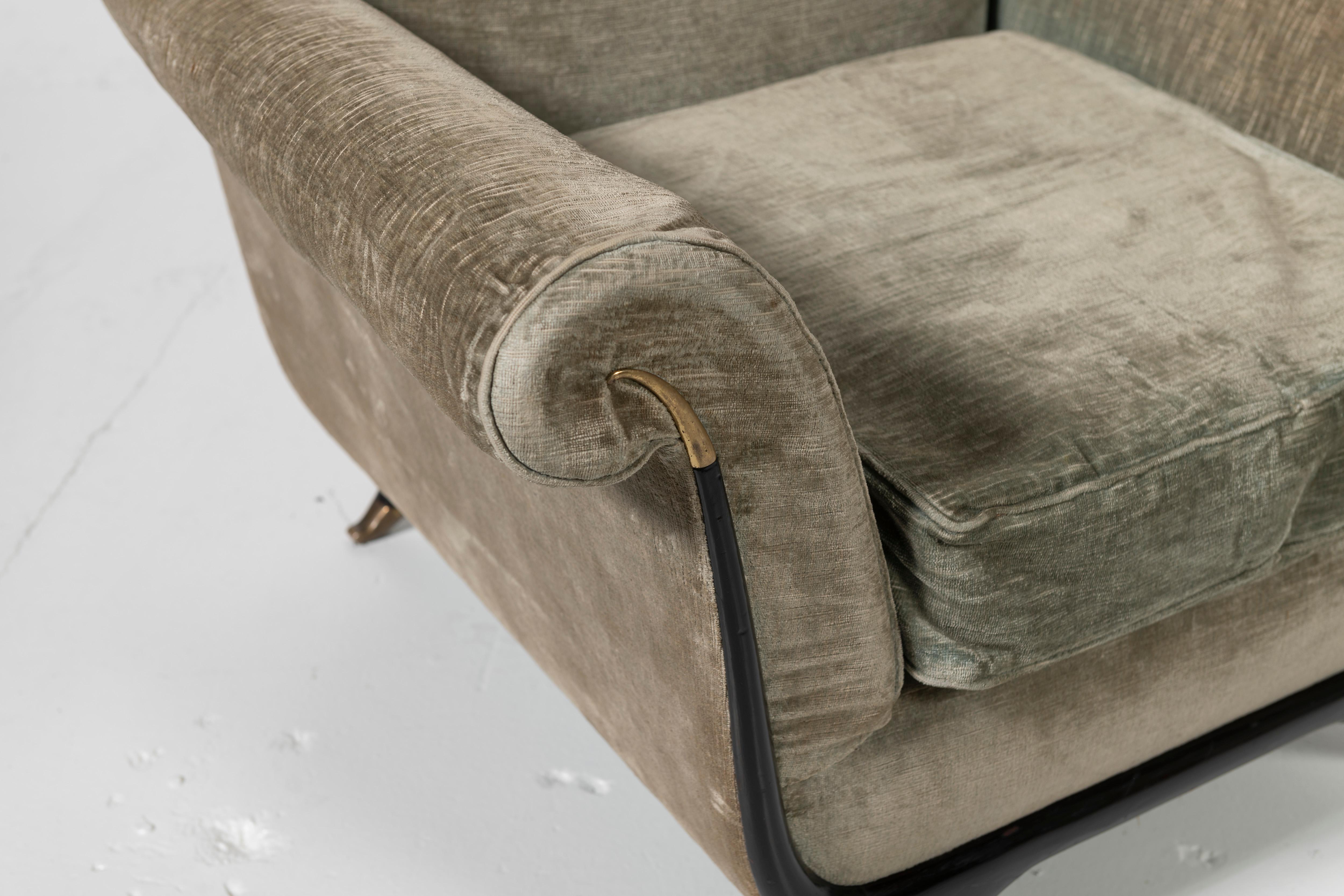 1940s Italian Armchairs Attributed to Guglielmo Ulrich at 1stDibs