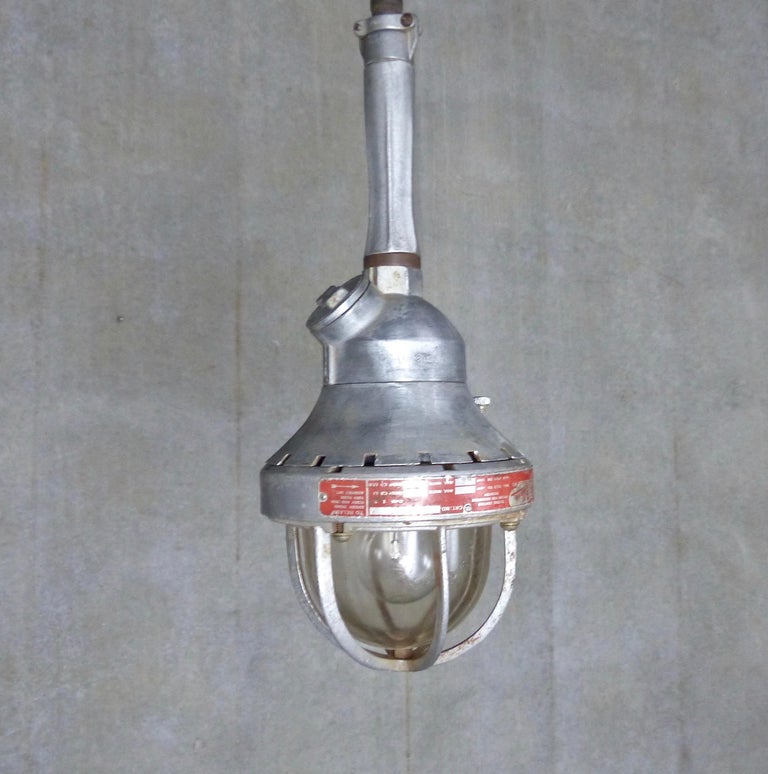 1940s Killark Industrial Factory Pendant Light, St. Louis, MO at ...