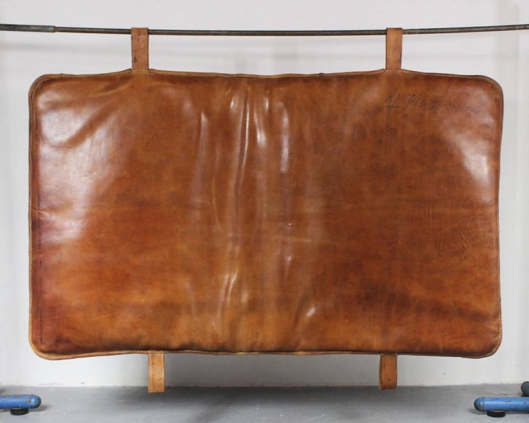 1940s Leather Gym Mat at 1stDibs