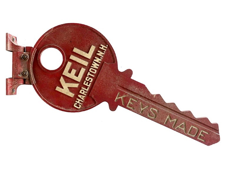 1940s Locksmith Trade Sign at 1stDibs