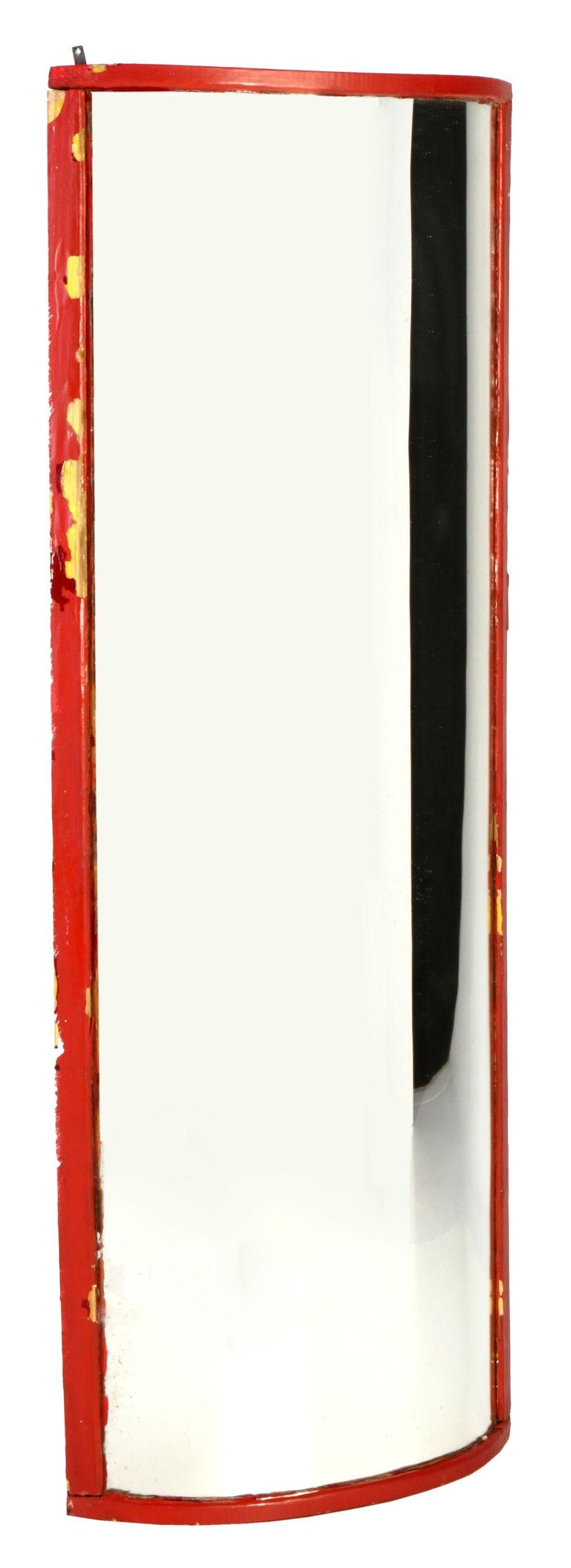 1940s Red Funhouse Distortion Mirrors For Sale at 1stDibs