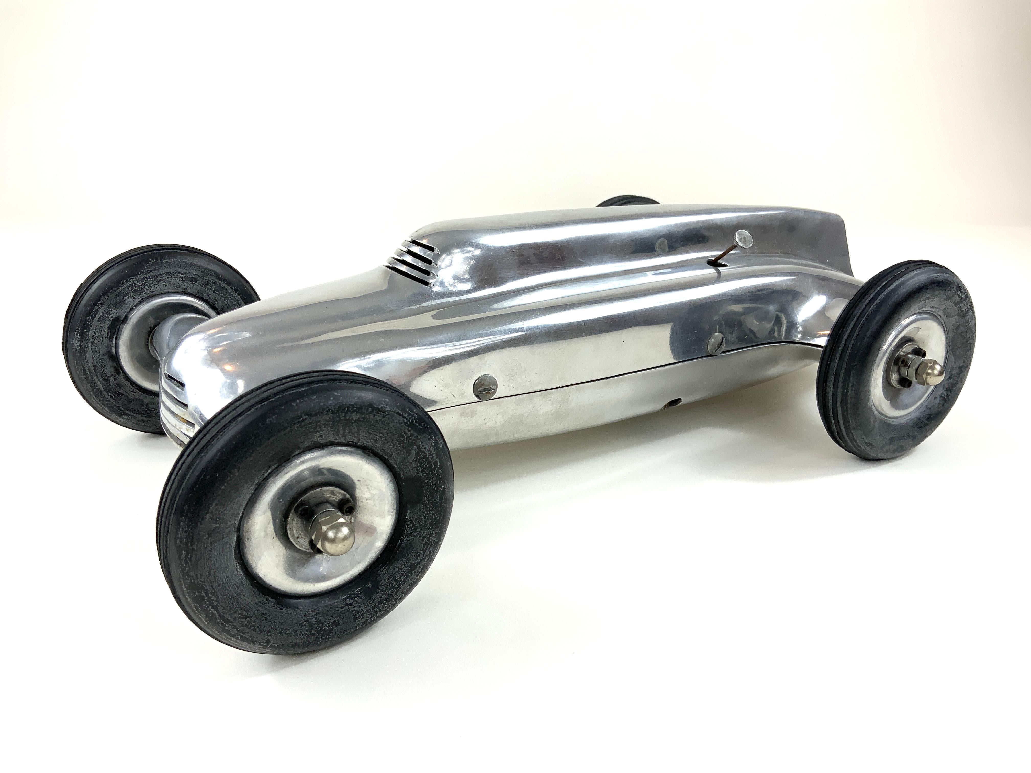 1940s Rexner Zipper Tether Car Powered by Original Super Cyclone Engine ...