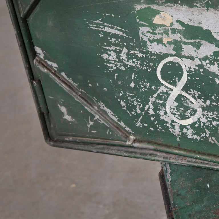 1940s Set of Two British Military Metal Storage Boxes at 1stDibs