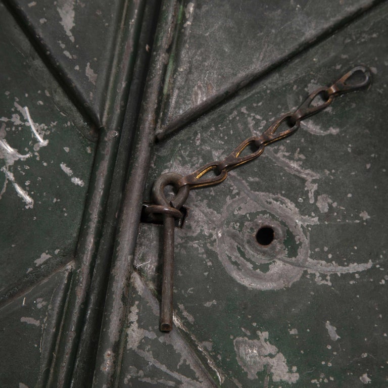 1940s Set of Two British Military Metal Storage Boxes at 1stDibs