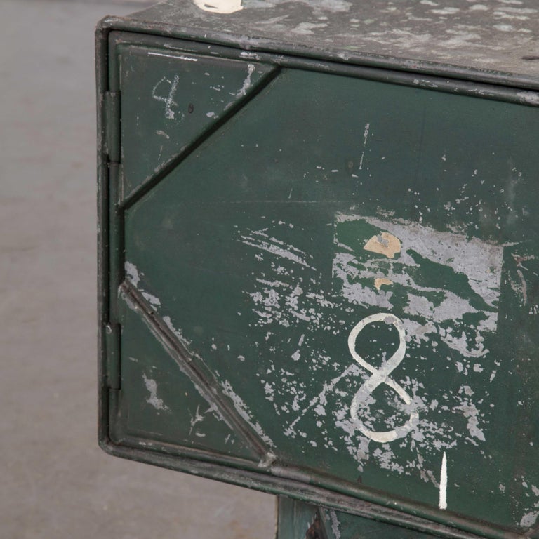 1940s Set of Two British Military Metal Storage Boxes at 1stDibs