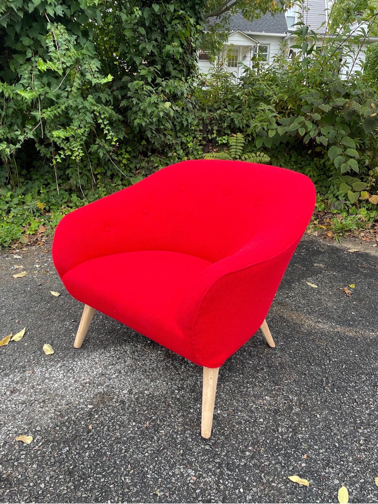 1940s Sherman Bertram California Modernist Lounge Chair For Sale at 1stDibs