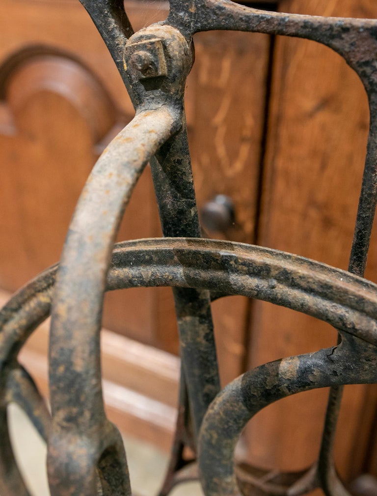 1940s Spanish Sewing Machine Iron Foot For Sale at 1stDibs