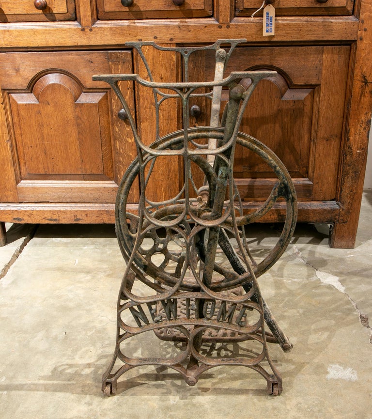 1940s Spanish Sewing Machine Iron Foot For Sale at 1stDibs