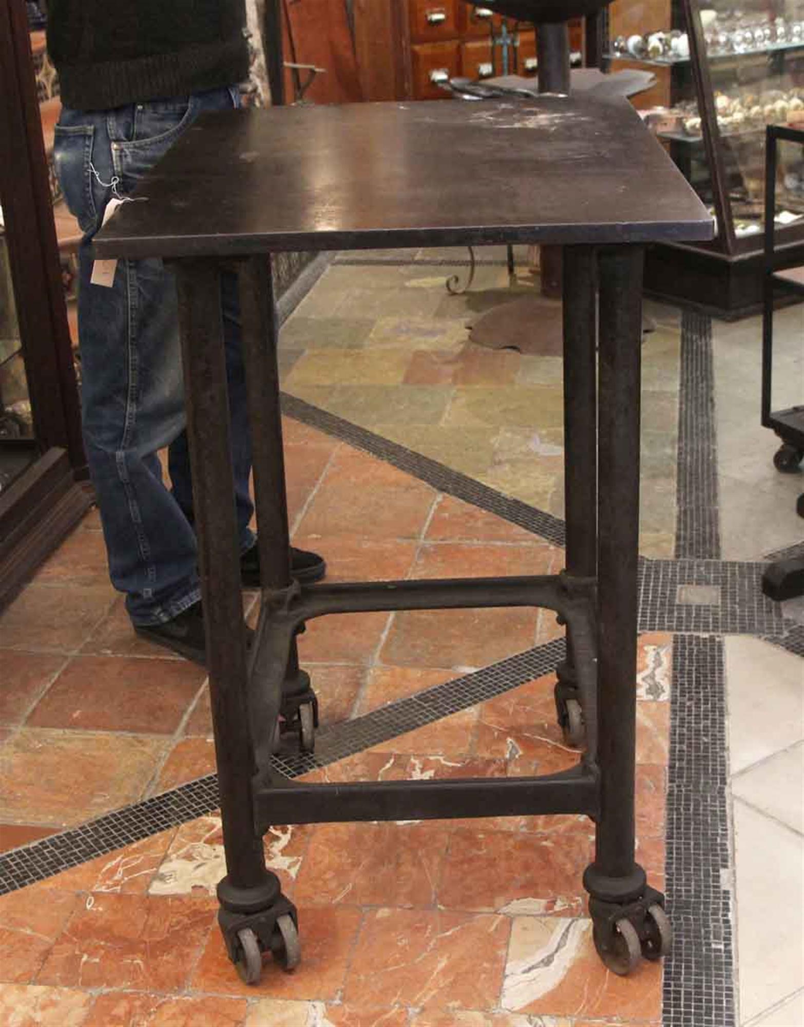 1940s Steel Rolling Work Table by The Ostrander Seymour Company For ...