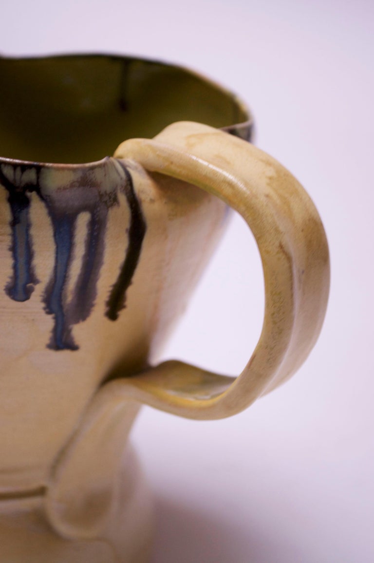 1940s Studio Pottery Chicken Pitcher by Emily Reinse For Sale at 1stDibs