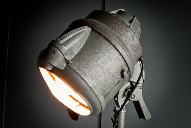 1940's Turbinator Converted Hairdryer LED Floor Lamp For Sale at 1stDibs