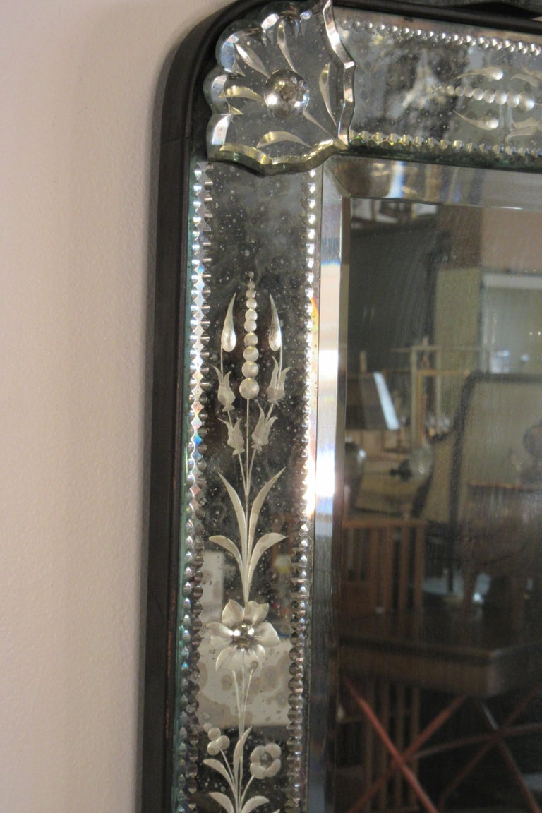 1940s Venetian Mirror at 1stDibs