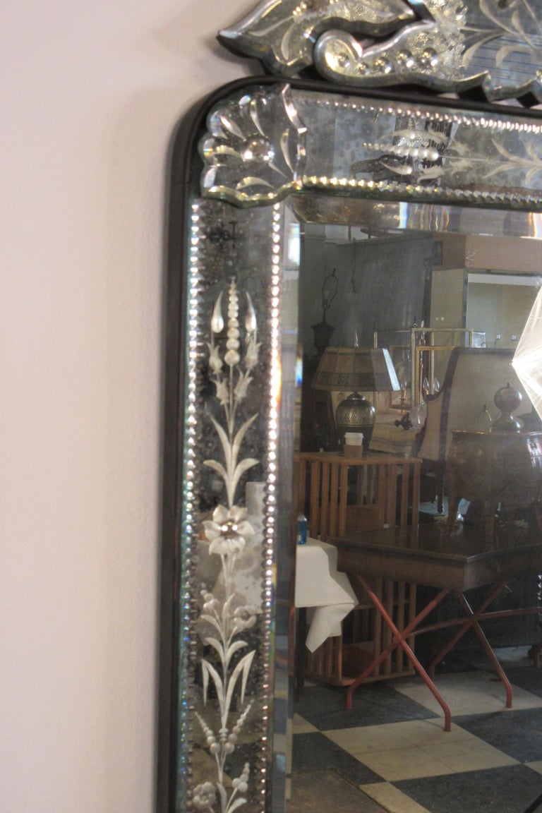 1940s Venetian Mirror at 1stDibs