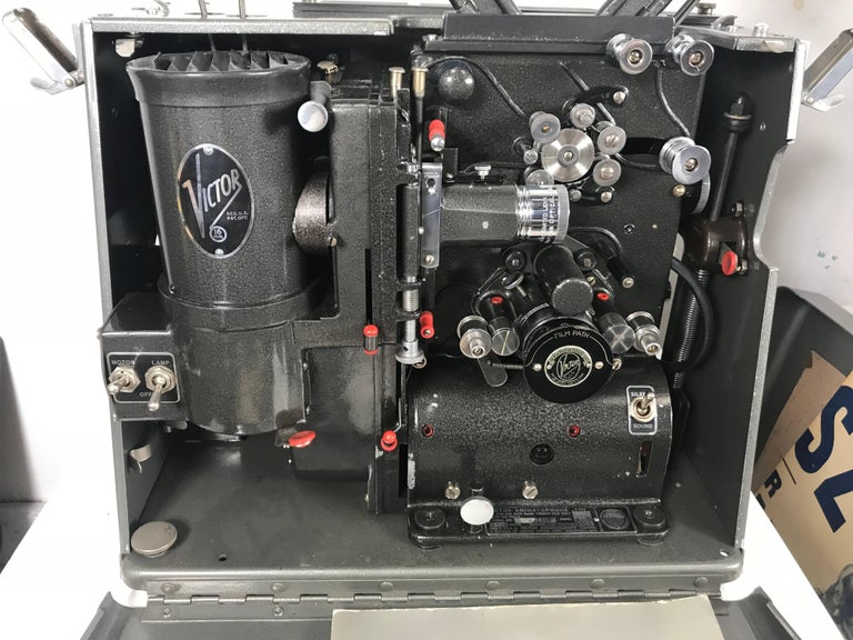 1940s Victor Triumph 60 Movie Projector Animatophone and Speaker at 1stDibs