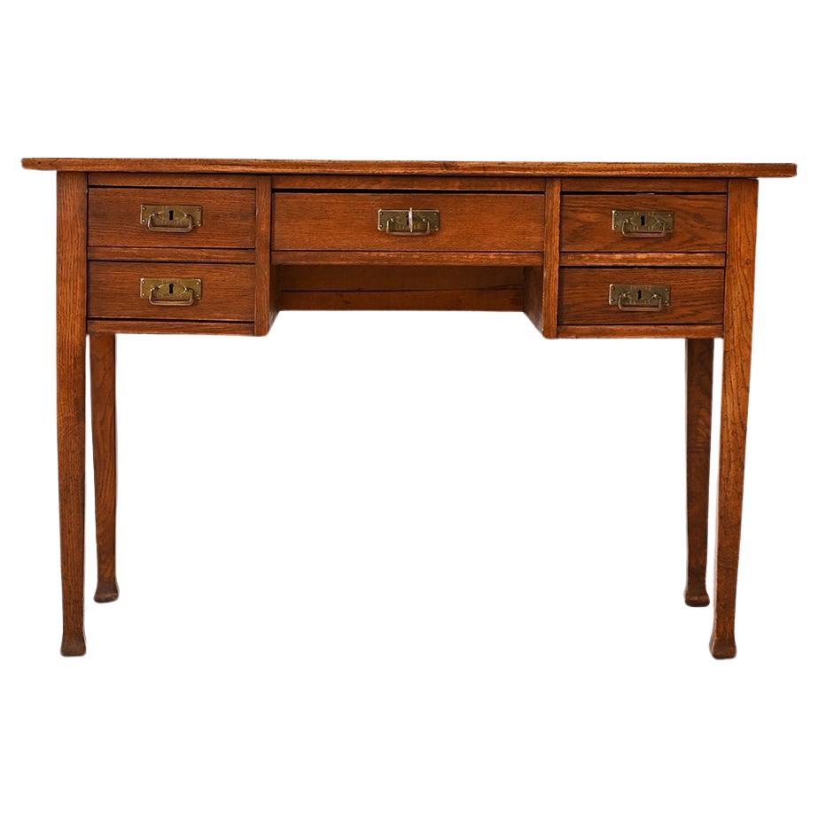 1940s wooden desk Jugend For Sale at 1stDibs