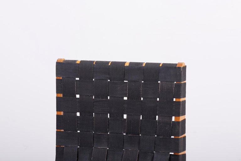1949 Klaus Grabe Plywood Chair in Black Webbing at 1stDibs | dining ...
