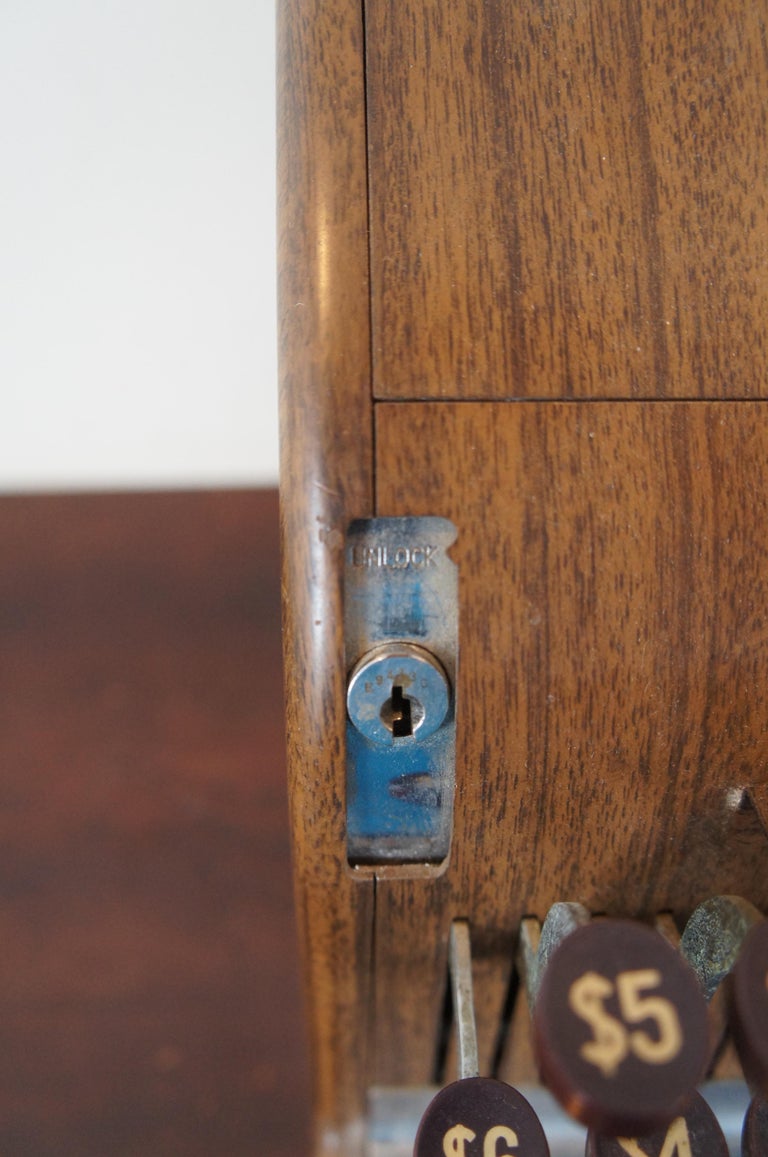 1950 Painted Wood Grain Ncr National Cash Register Machine Retro ...
