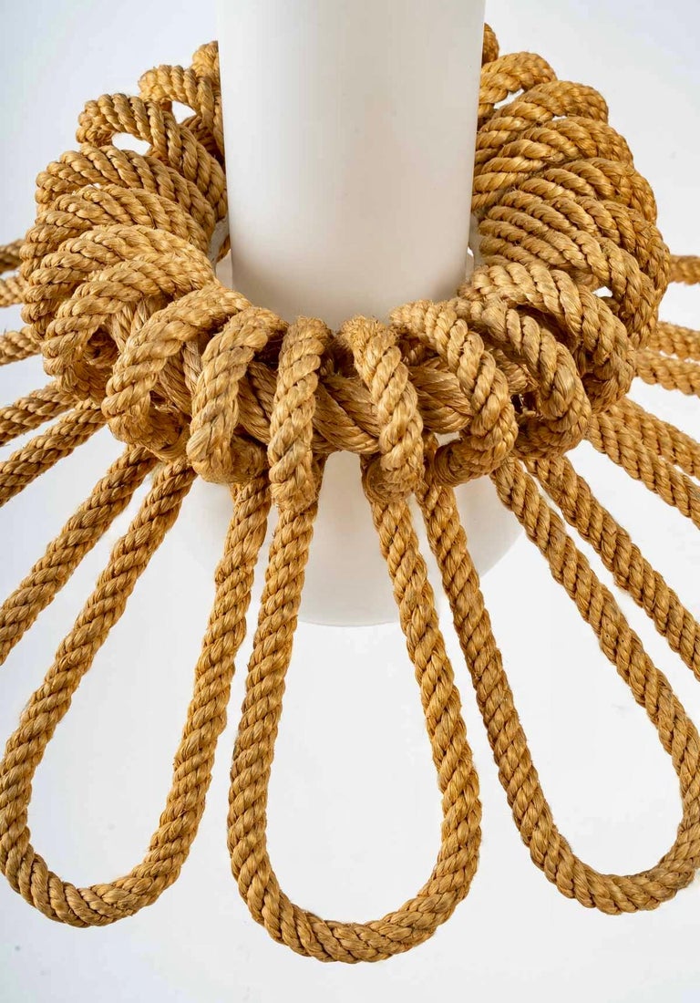 1950 Rare Rope Suspension by Adrien Audoux and Frida Minet For Sale at ...