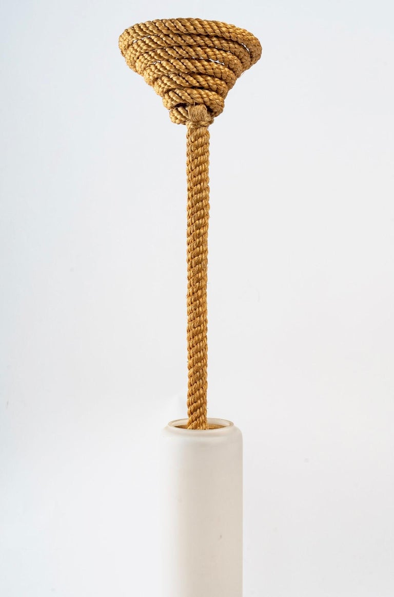 1950 Rare Rope Suspension by Adrien Audoux and Frida Minet For Sale at ...