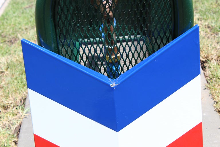 1950s Chevron Porcelain Logo For Sale at 1stDibs