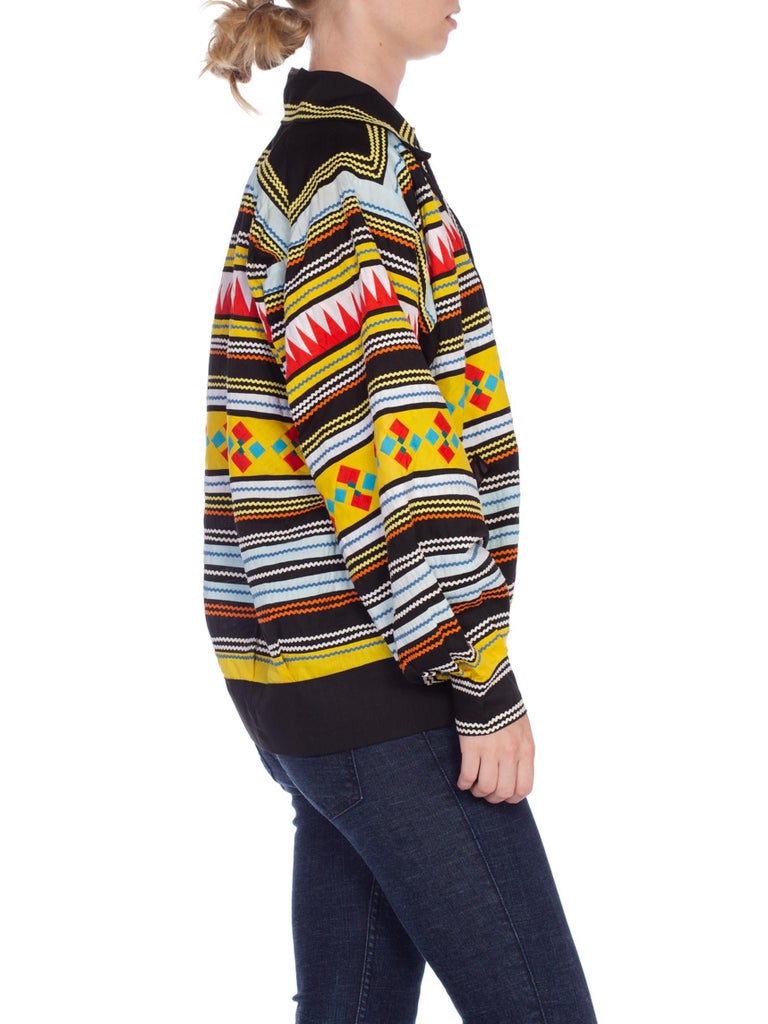 1970S Black Seminole Indian Native American Florida Patchwork Jacket at ...