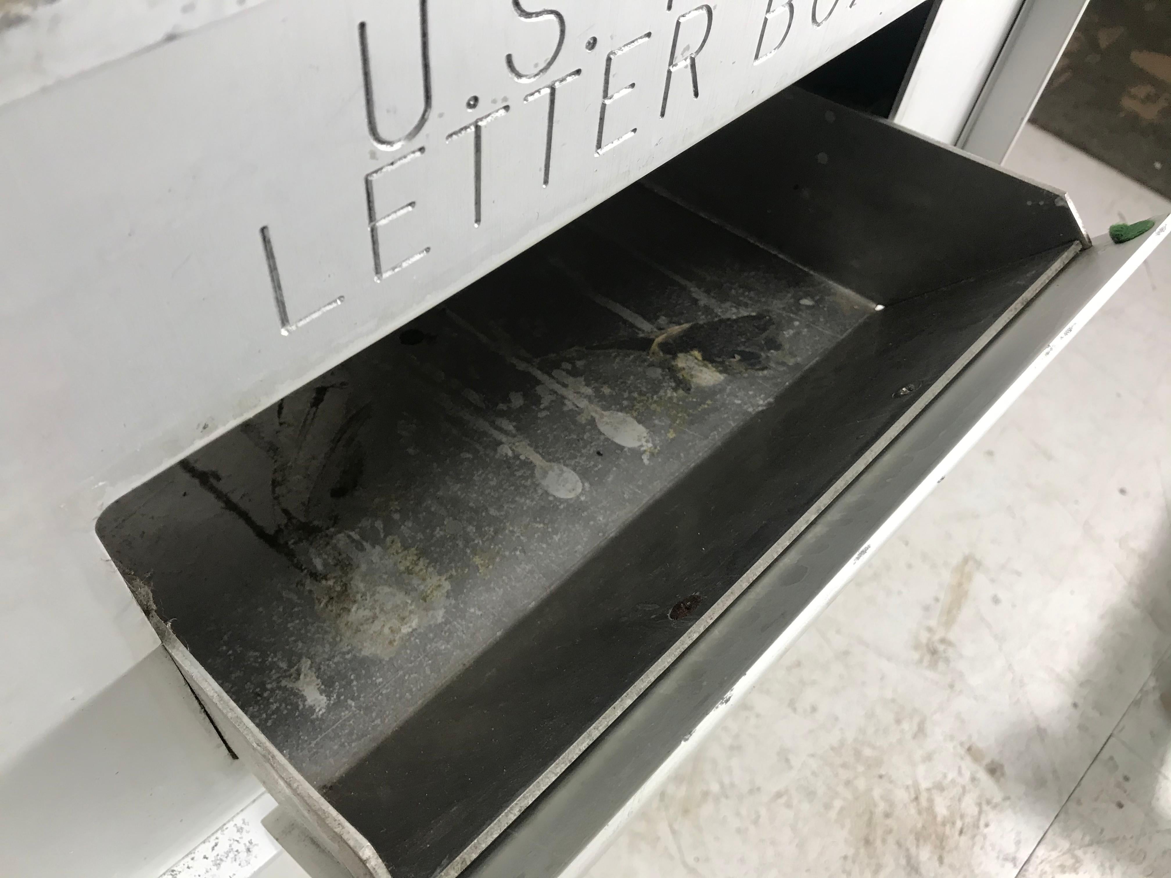 1950s All Aluminum United States Mail Letter Box, Manufactured by ...