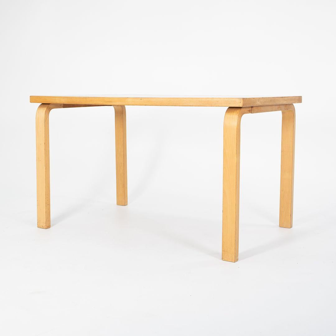 1950s Alvar Aalto and Aino Aalto for Artek L-Leg Table, Model 81B ...