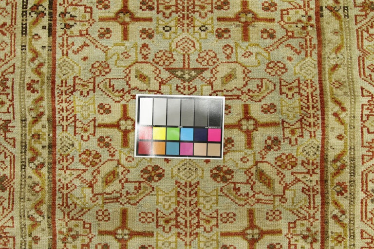 1950s Antique Persian Rug Malayer Style with Exquisite Geometric ...