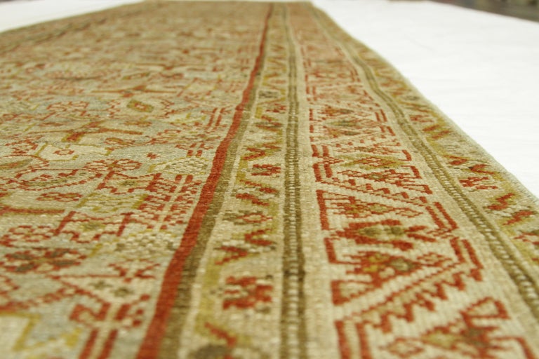 1950s Antique Persian Rug Malayer Style with Exquisite Geometric ...