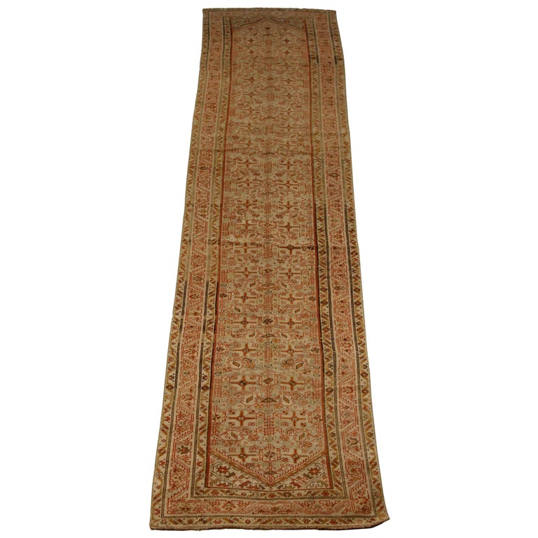 1950s Antique Persian Rug Malayer Style with Exquisite Geometric ...