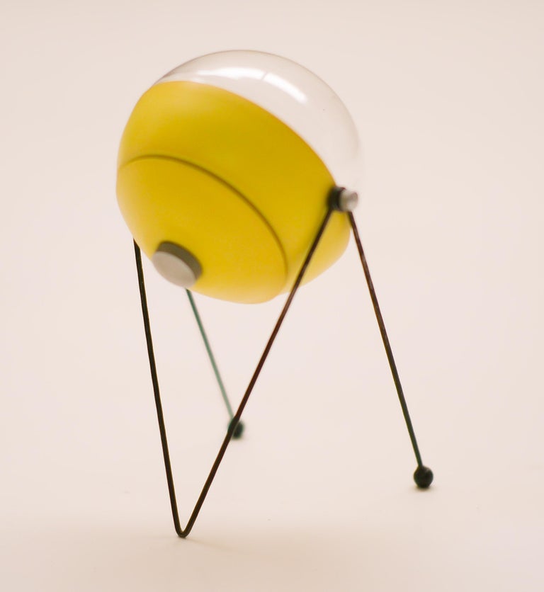 1950s Atomic Inspired Table Clock at 1stDibs