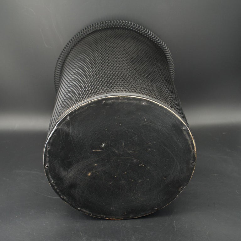 1950s Atomic Wire Mesh Trash Can Wastebasket Stan Hawk Expanded Metals ...