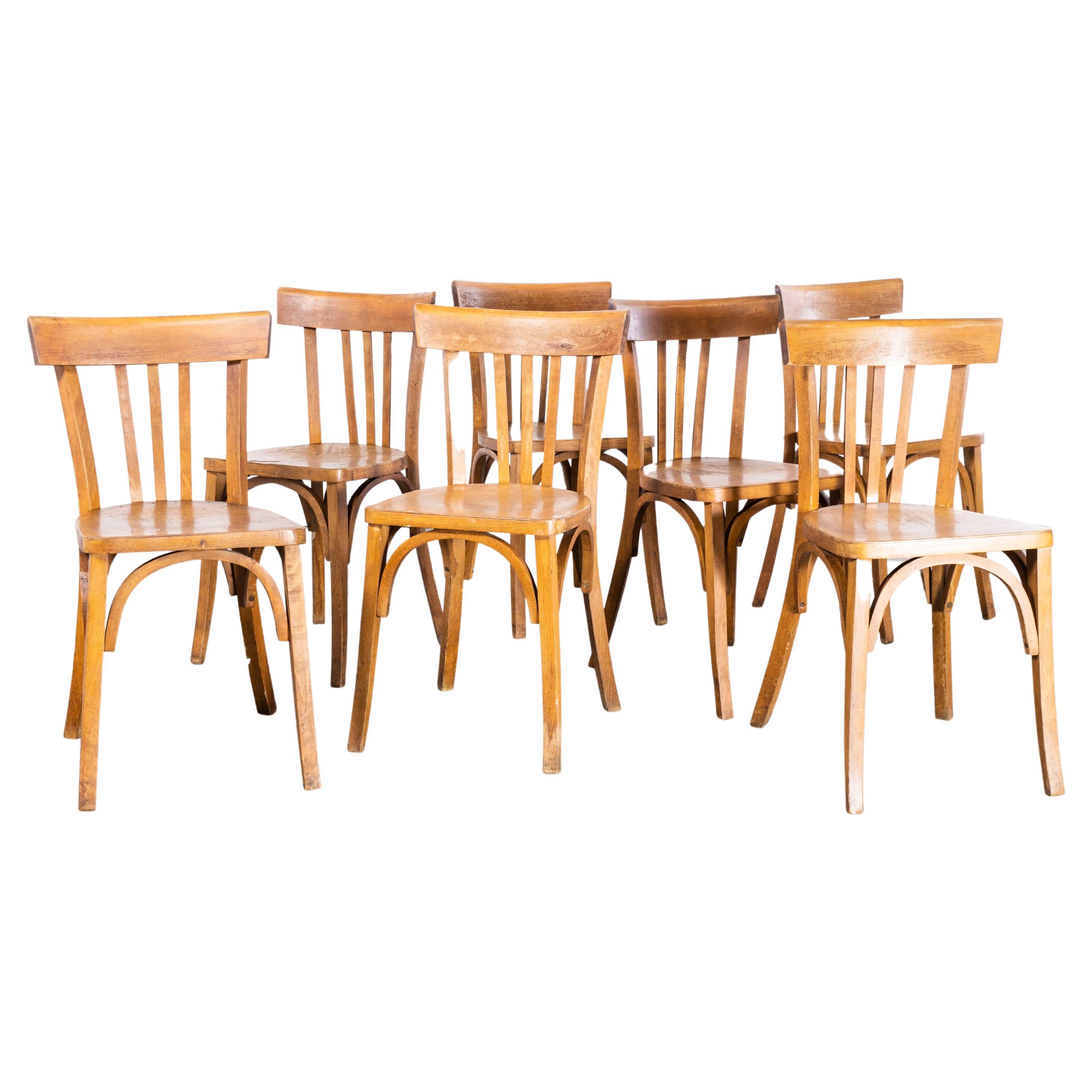 1950's Baumann Bentwood Tri Back Dining Chair - Set Of Seven For Sale ...