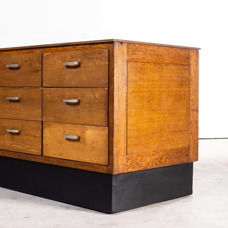 1950's Belgian Laboratory Chest, Bank of Drawers, Fifteen Drawers For ...