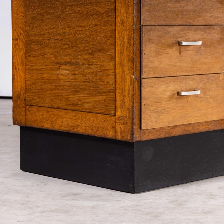 1950's Belgian Laboratory Chest, Bank of Drawers, Fifteen Drawers For ...