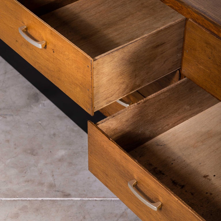 1950's Belgian Laboratory Chest, Bank of Drawers, Fifteen Drawers For ...