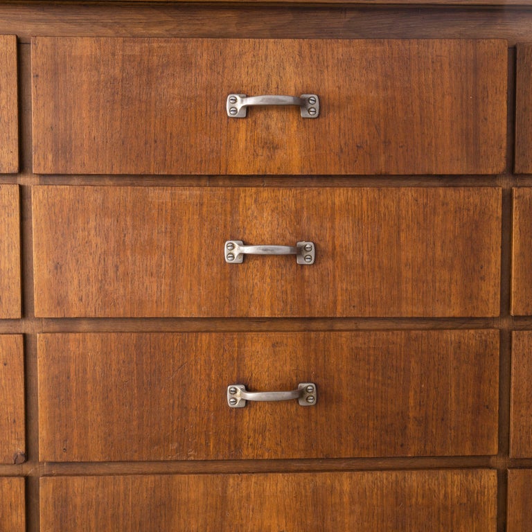 1950s Belgian Laboratory Chest, Bank of Drawers, Sixteen Drawers For ...