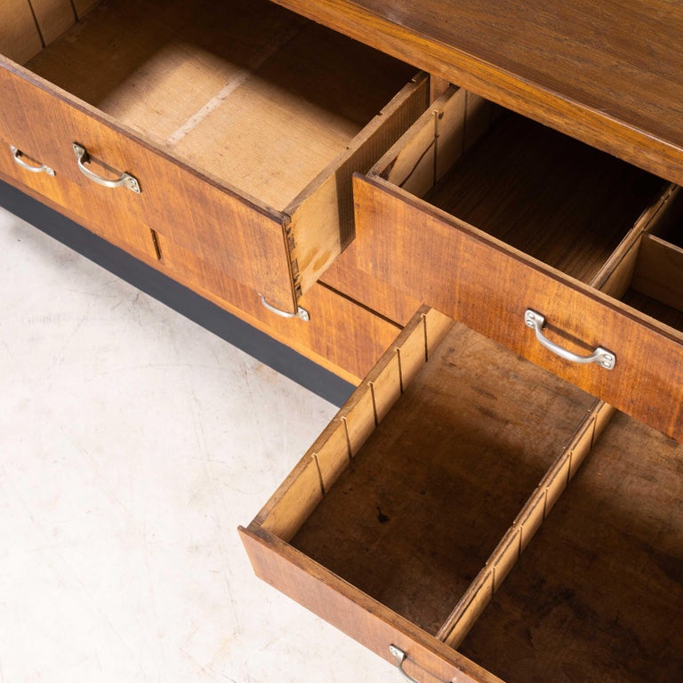 1950s Belgian Laboratory Chest, Bank of Drawers, Sixteen Drawers For ...