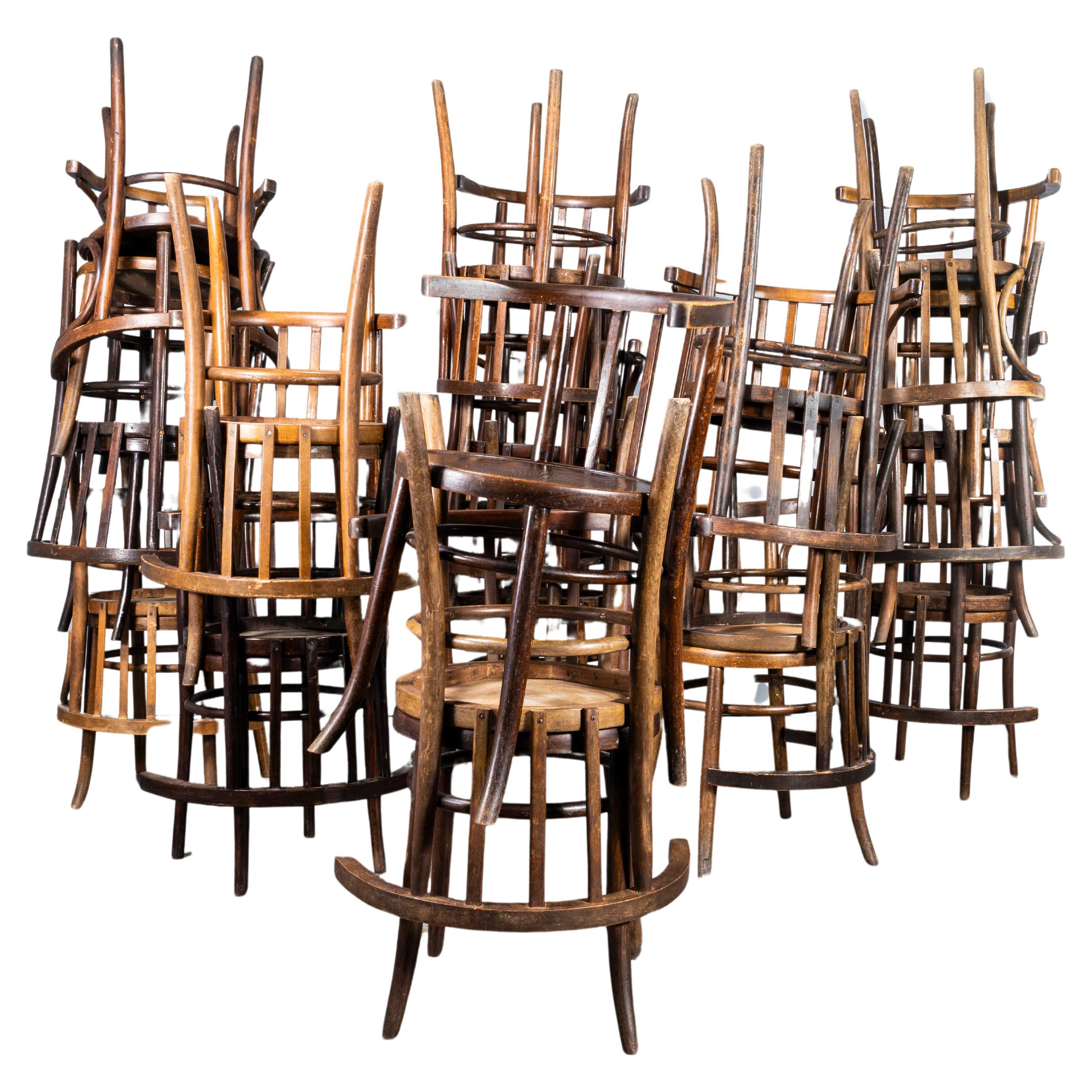 1950's Bentwood Debrecen Dining Standard Arm Chairs - Good Quantity Available For Sale at 1stDibs