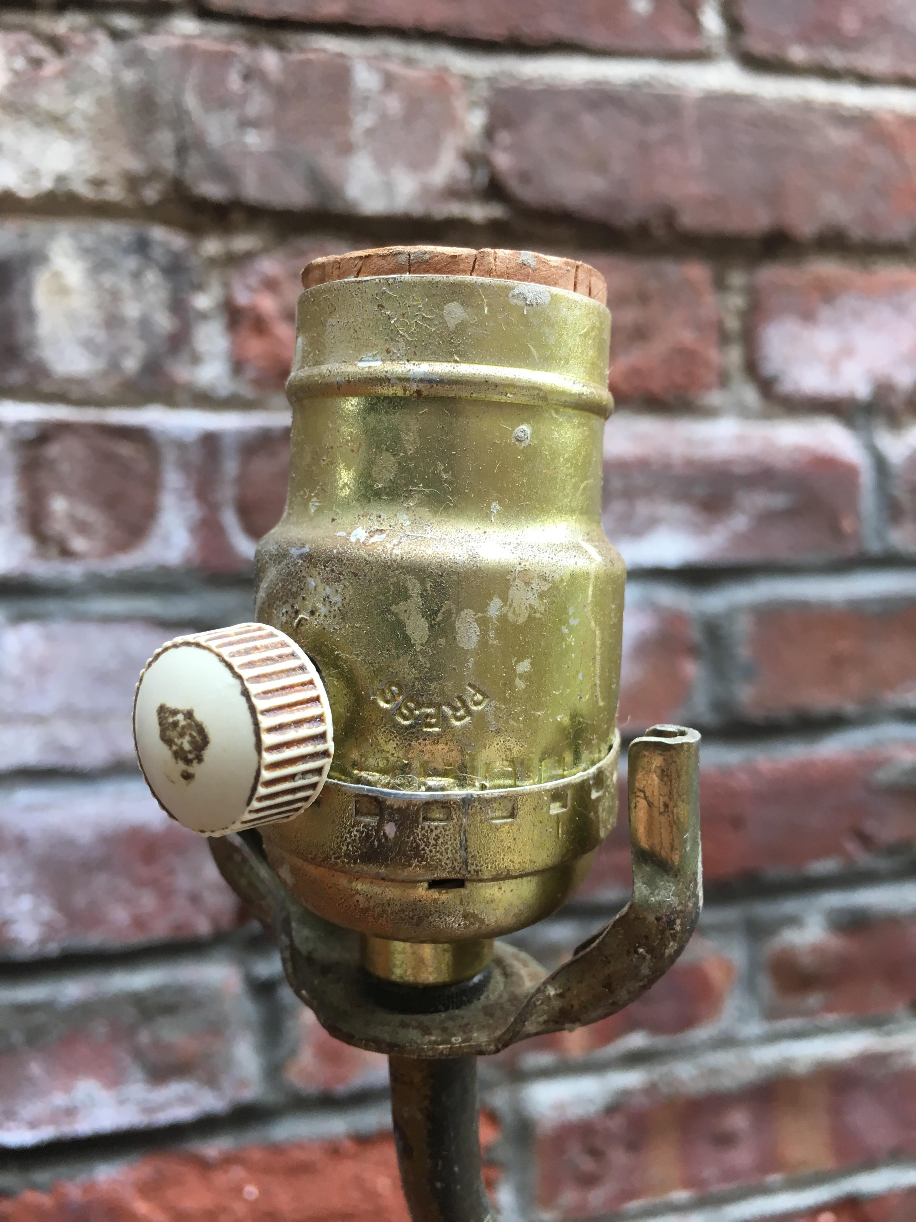 1950s Carved Wood Fox Head Table Lamp at 1stDibs | wood carved fox, fox ...