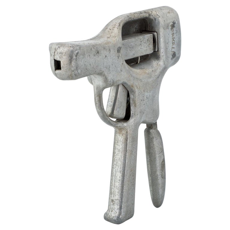 1950s Christmas Silver Atomic Space Age RayGun Nutcracker Nut Gun Fun ...