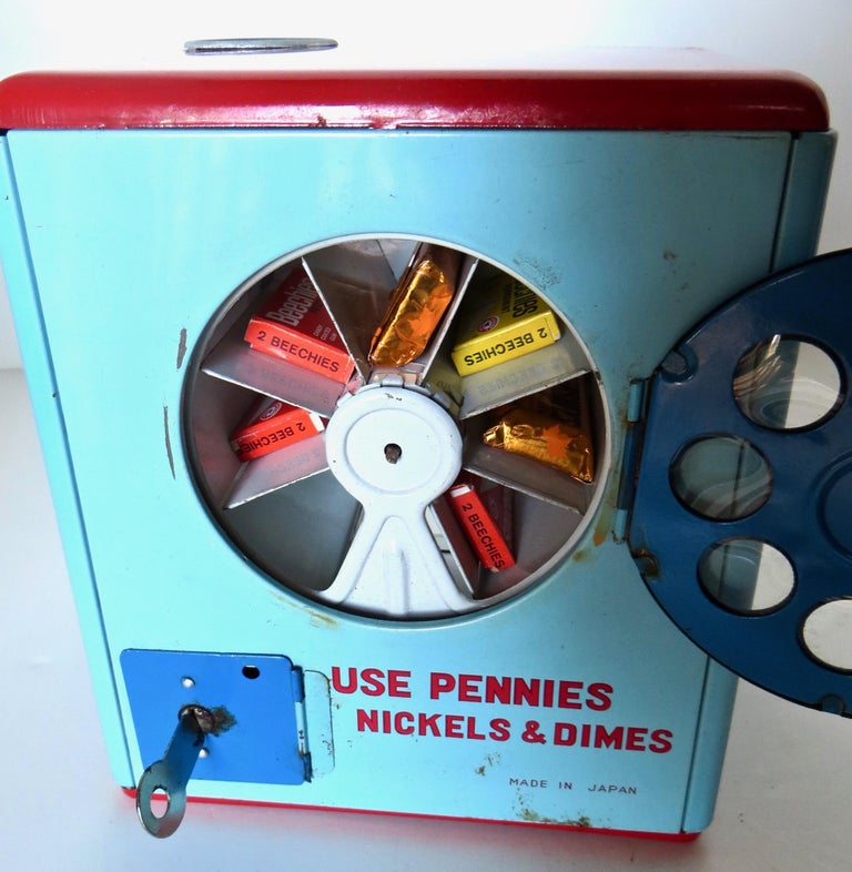 1950's Coin Vending Toy Mechanical Bank at 1stDibs