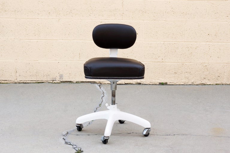 1950s Cramer "Air Flow" Armless Task Chair, Refinished at 1stDibs